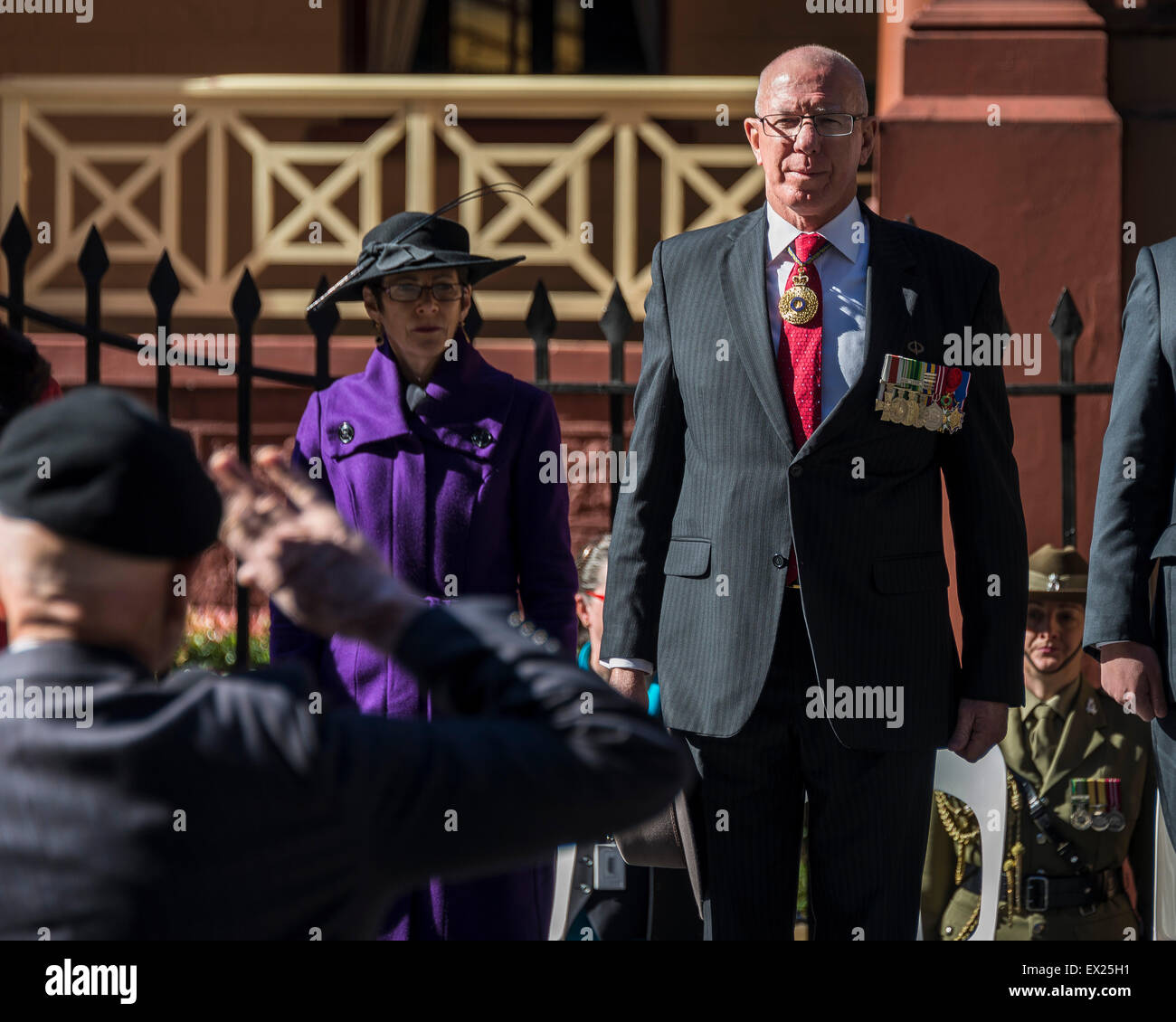 Governor general david hurley hi-res stock photography and images - Alamy