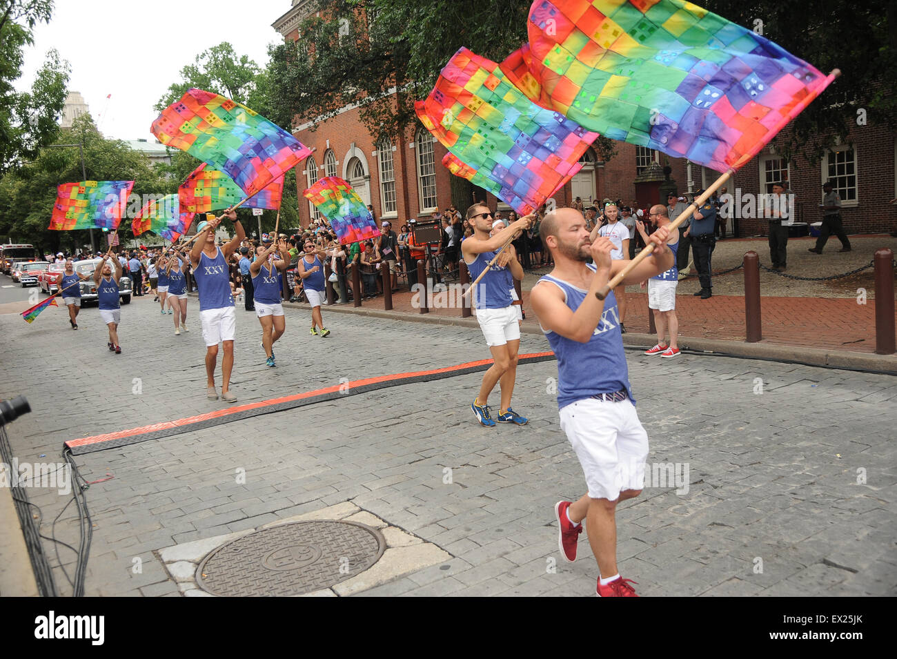 Philadelphia, Pennsylvania, USA. 4th July, 2015. Scenes from The ...