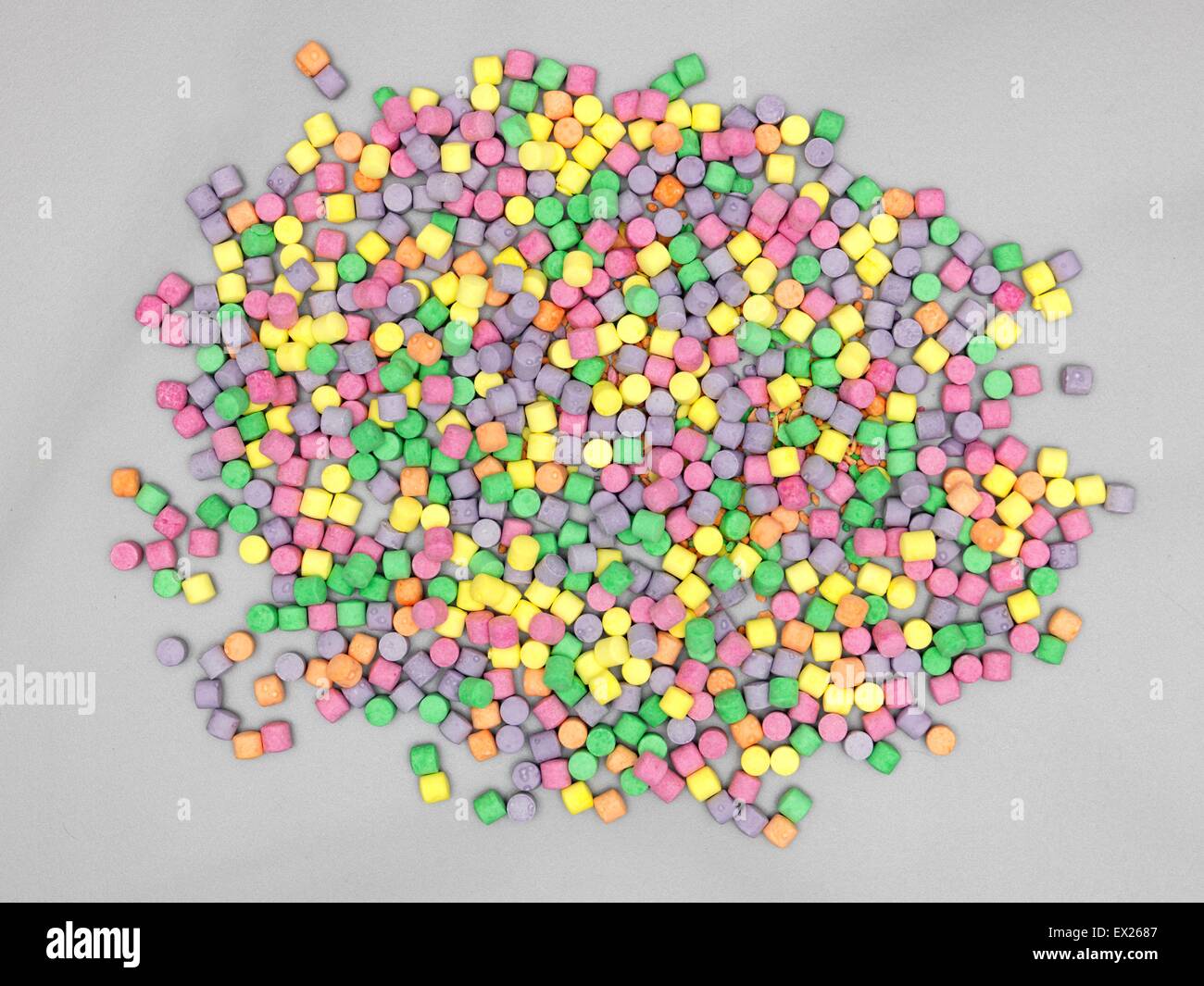 A close up shot of candy mints Stock Photo - Alamy