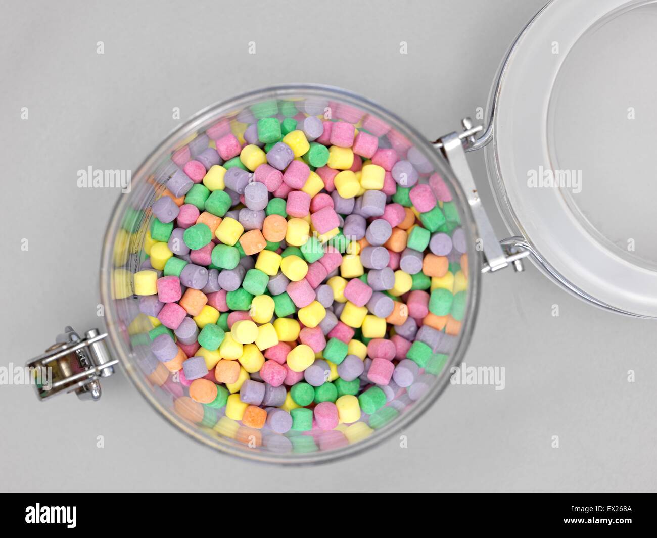 A close up shot of candy mints Stock Photo - Alamy