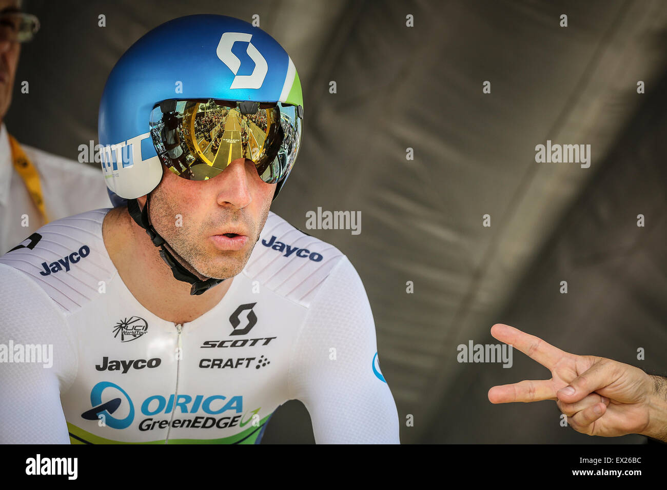 Utrecht, The Netherlands. 4th of July, 2015. Tour de France Time Trial ...