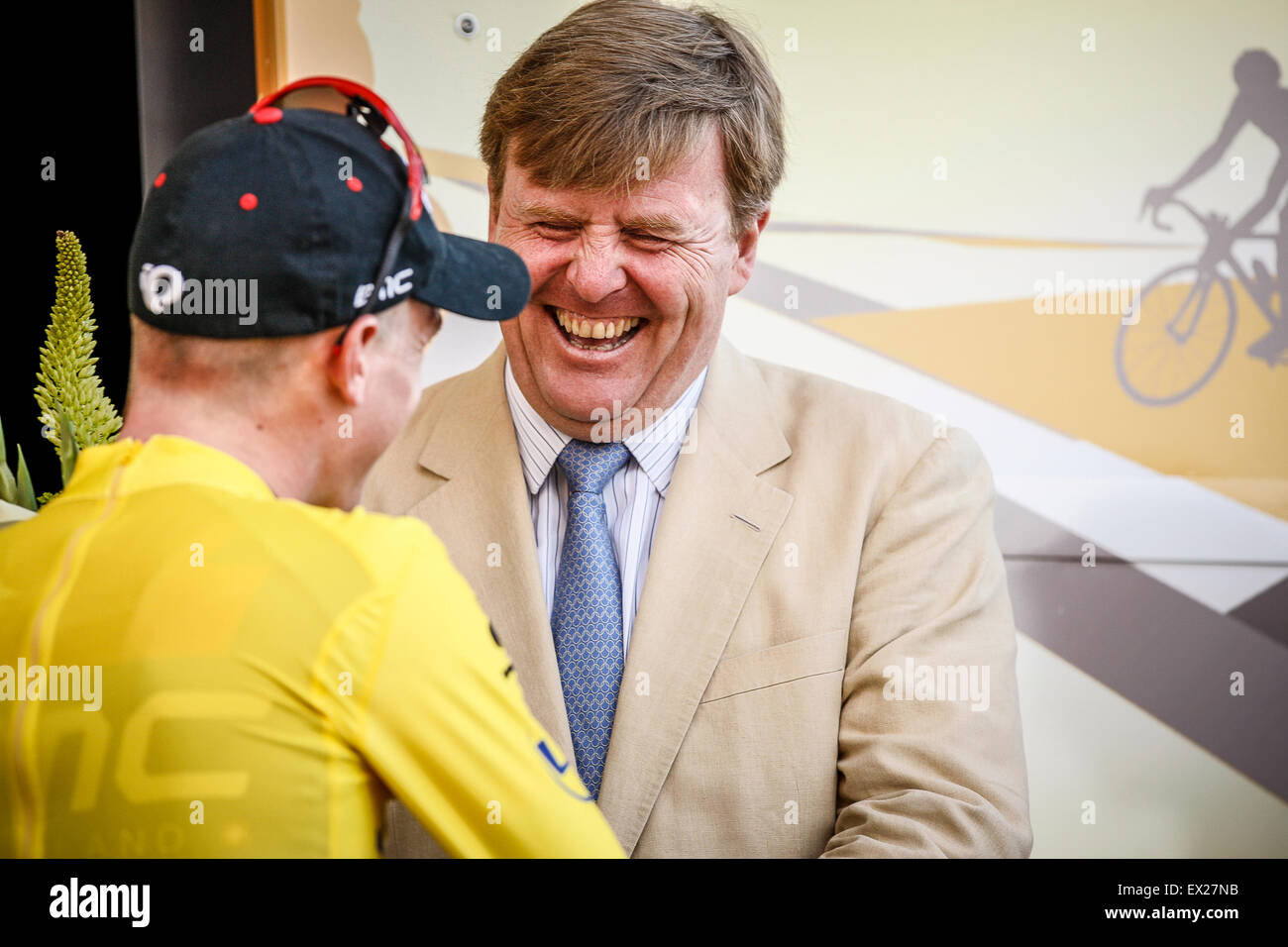 Utrecht, The Netherlands. 4th of July, 2015. Tour de France Time Trial ...