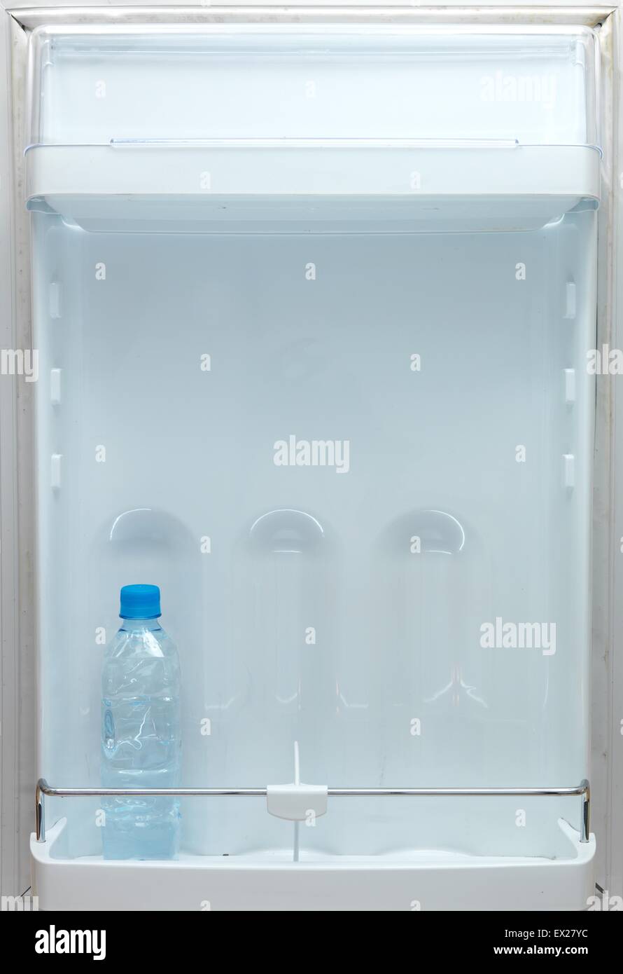 A shot of an open bar fridge Stock Photo - Alamy