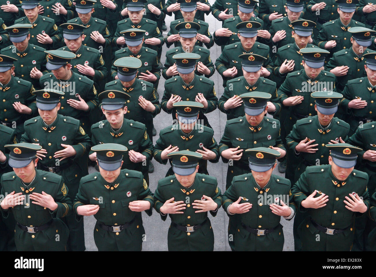 Paramilitary uniforms uniform hi-res stock photography and images - Alamy