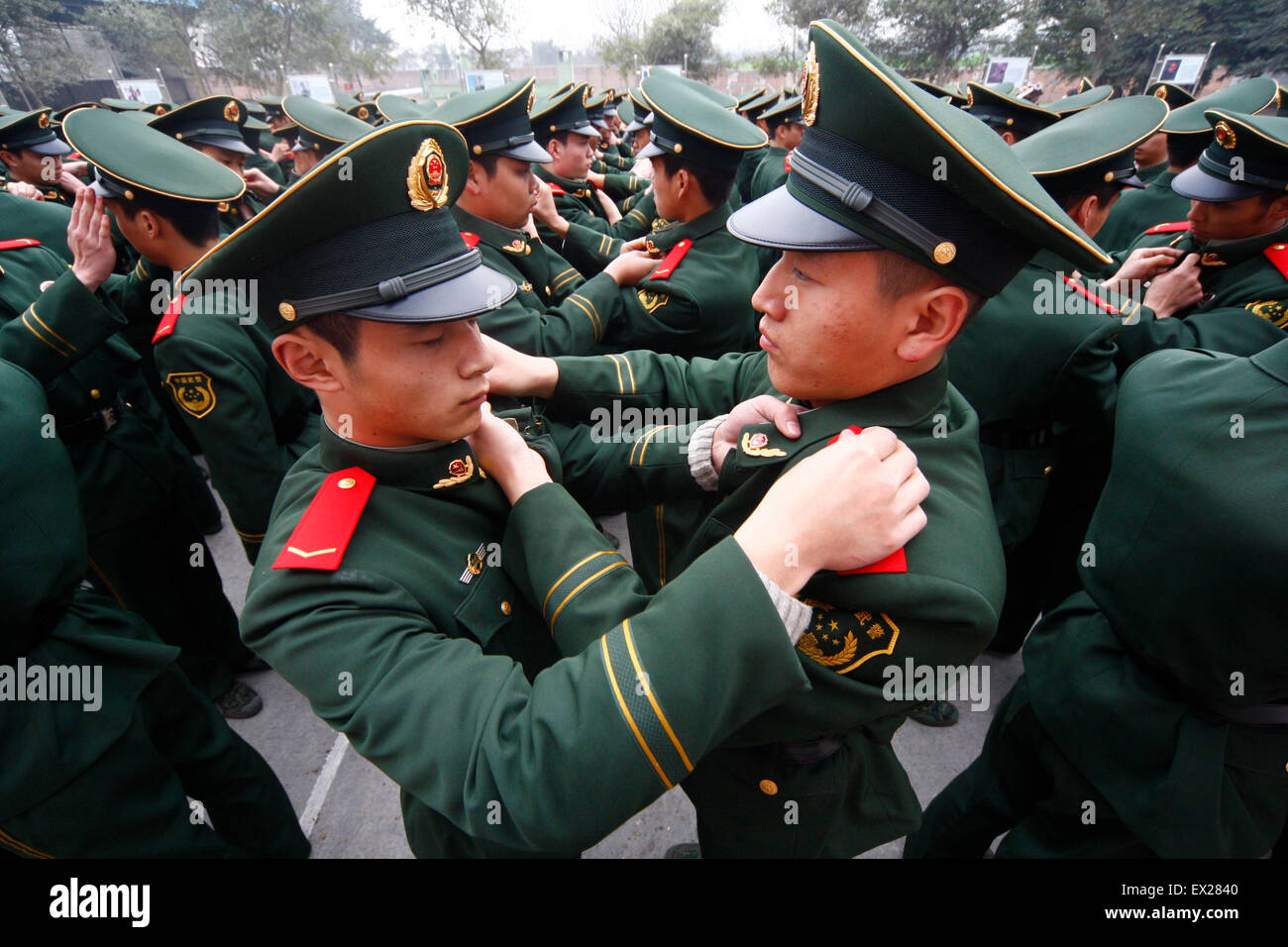Paramilitary uniforms uniform hi-res stock photography and images - Alamy