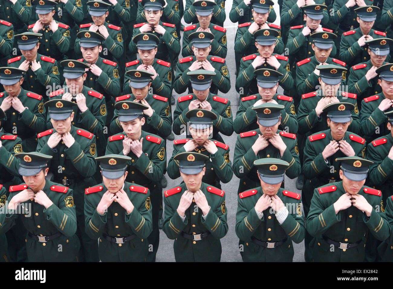 Paramilitary uniforms uniform hi-res stock photography and images - Alamy