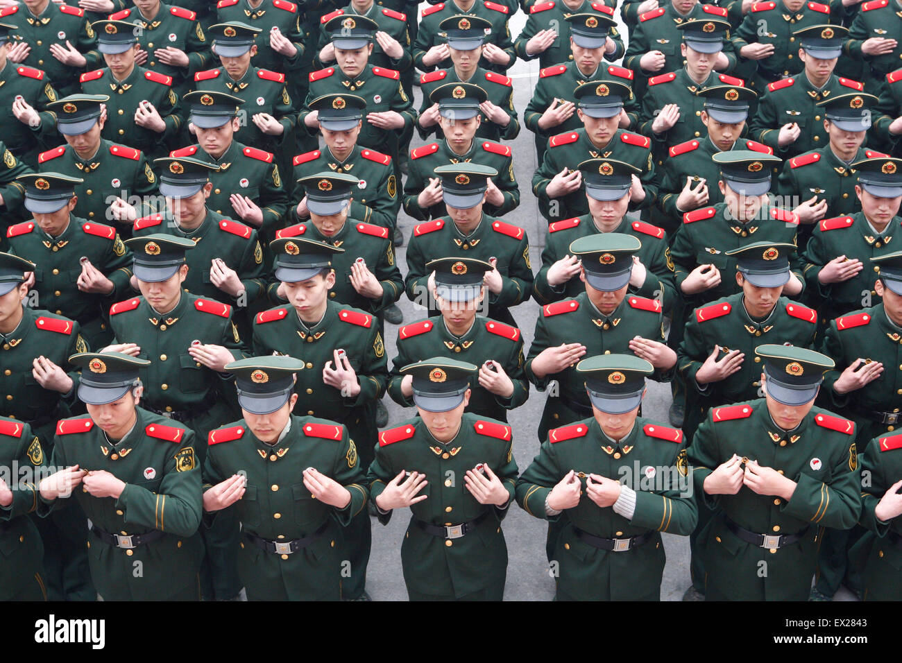 Paramilitary uniforms uniform hi-res stock photography and images - Alamy