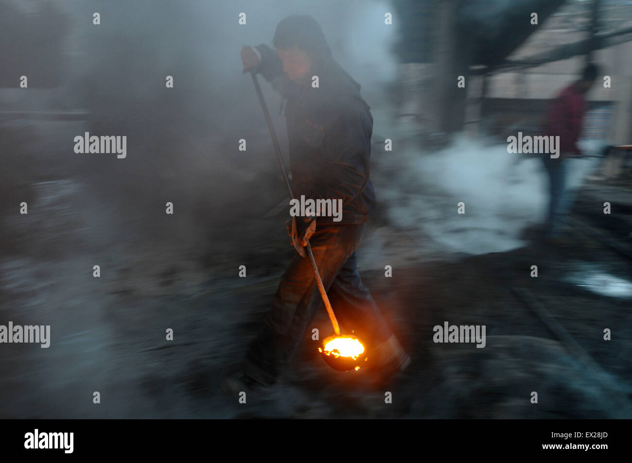 Iron works factory hi-res stock photography and images - Alamy