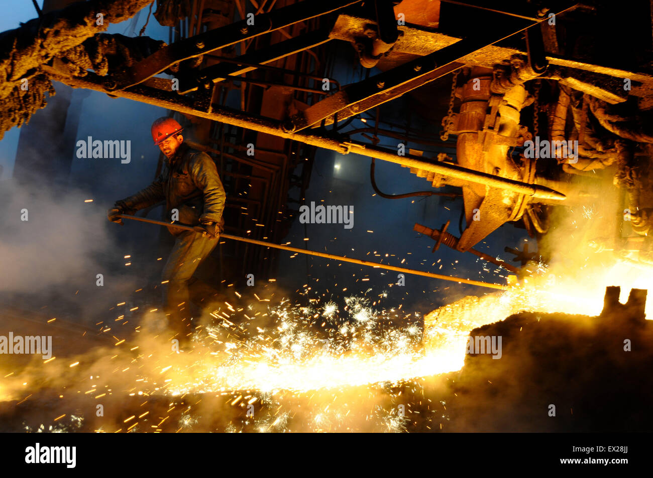 Iron factory china hi-res stock photography and images - Alamy