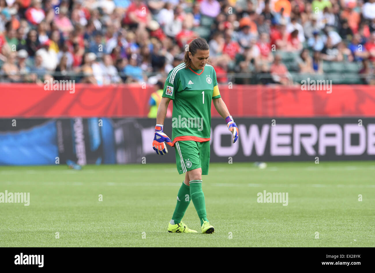Edmonton, Canada. 04th July, 2015. Germany's goalkeeper Nadine Angerer ...