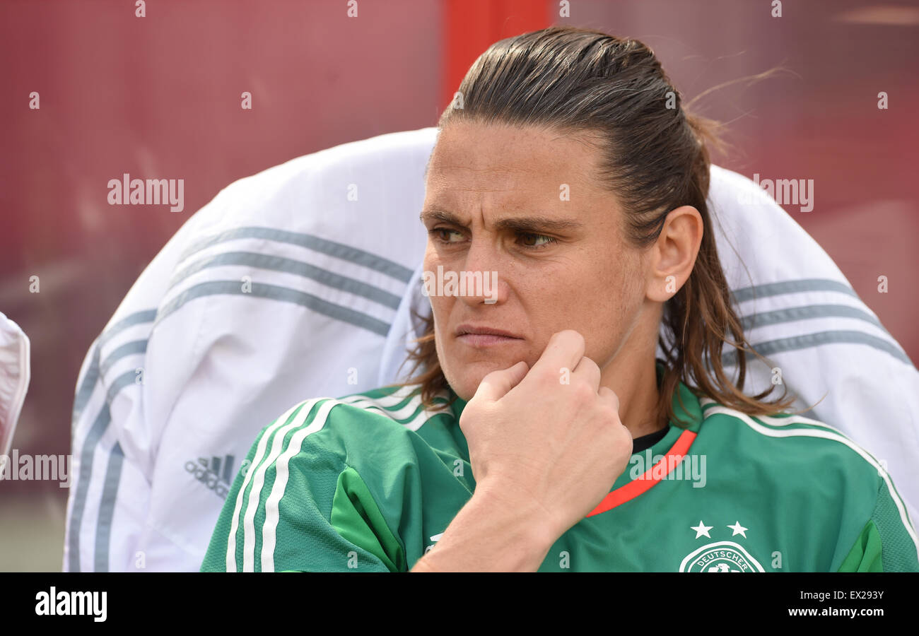 Edmonton, Canada. 04th July, 2015. Germany's goalkeeper Nadine Angerer ...