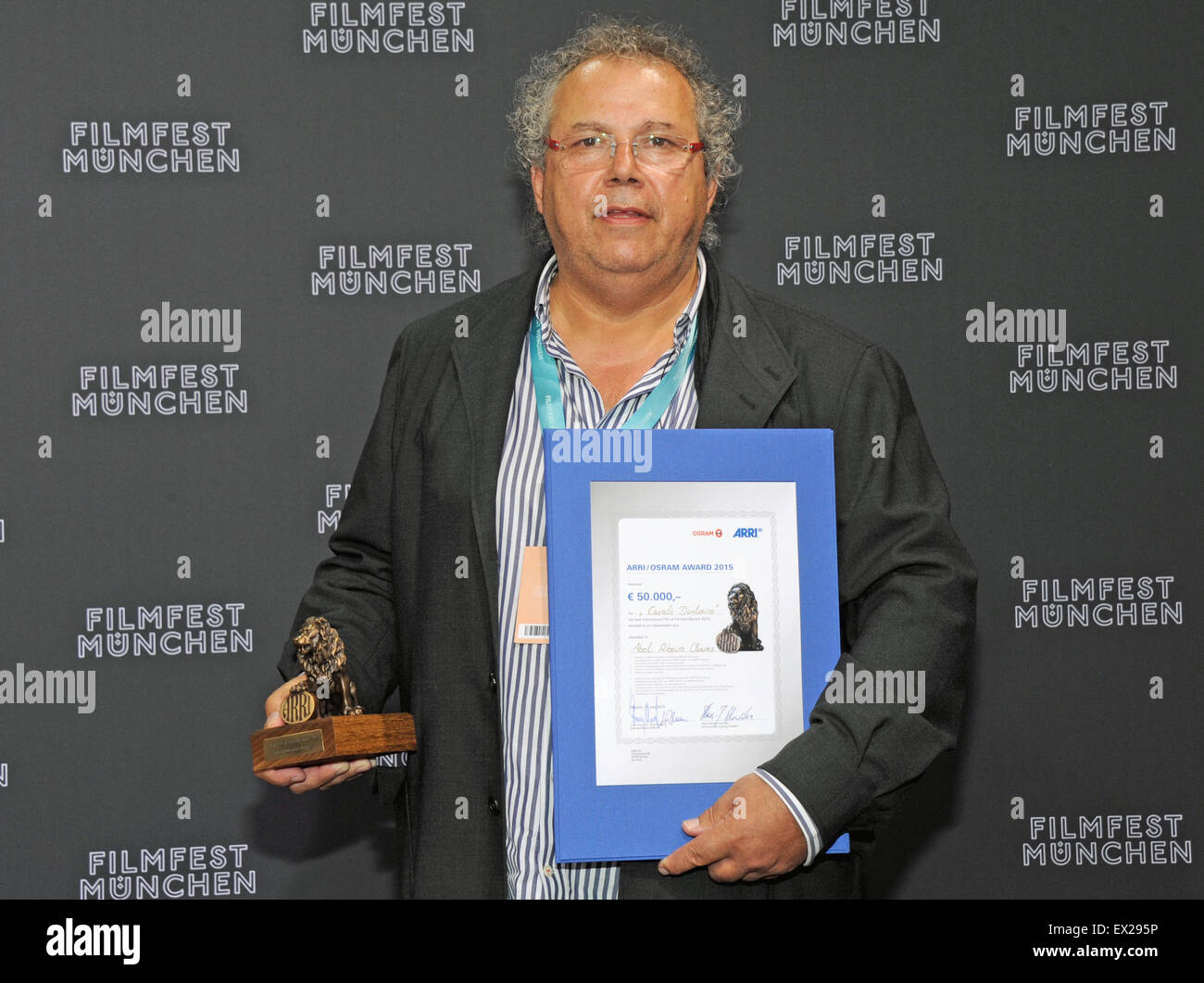 Munich, Germany. 04th July, 2015. Portuguese producer Abel Ribeiro ...