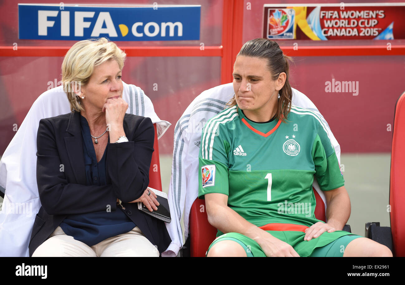 Edmonton, Canada. 04th July, 2015. Germany's goalkeeper Nadine Angerer ...