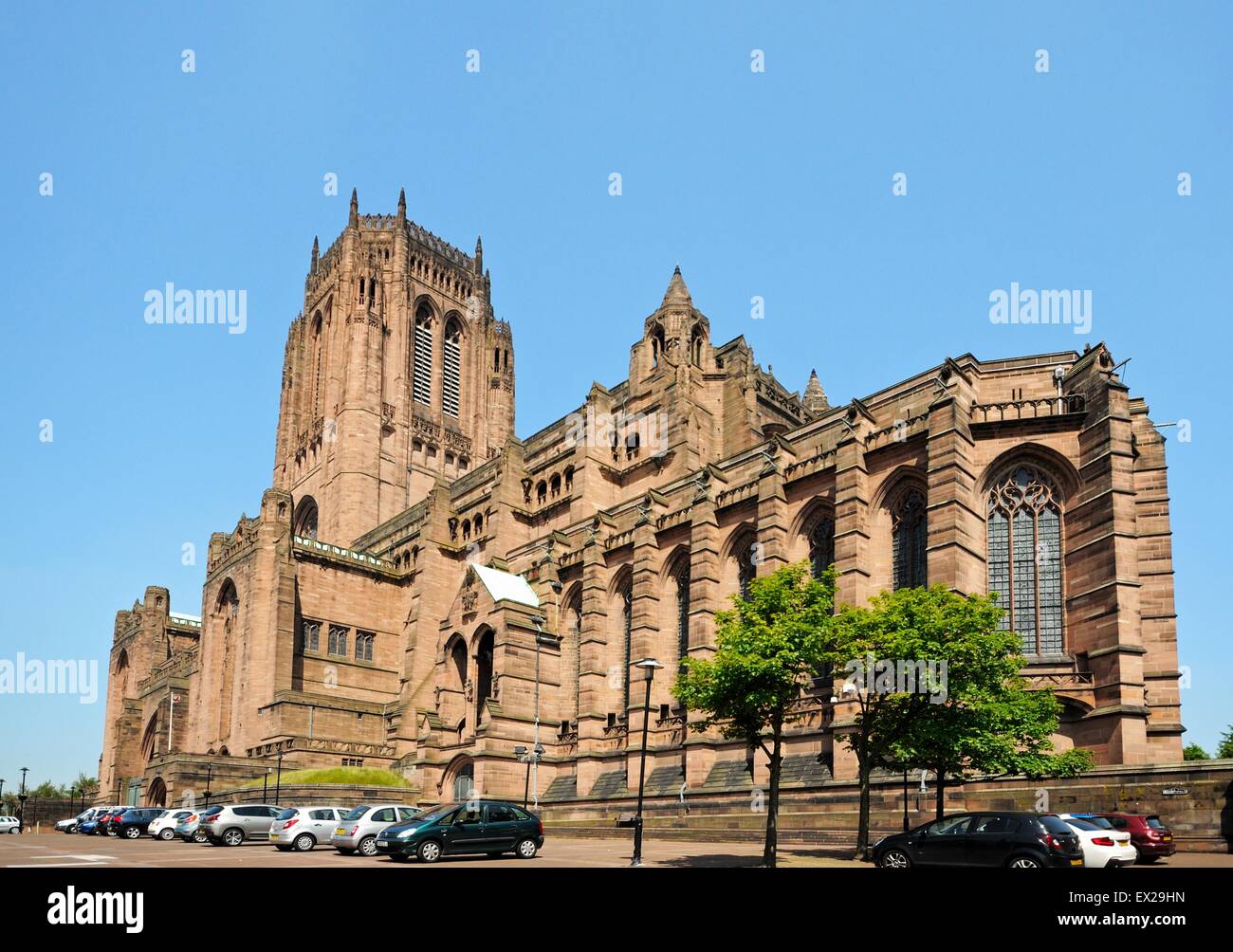 Cathedral church of christ in liverpool hi-res stock photography and ...