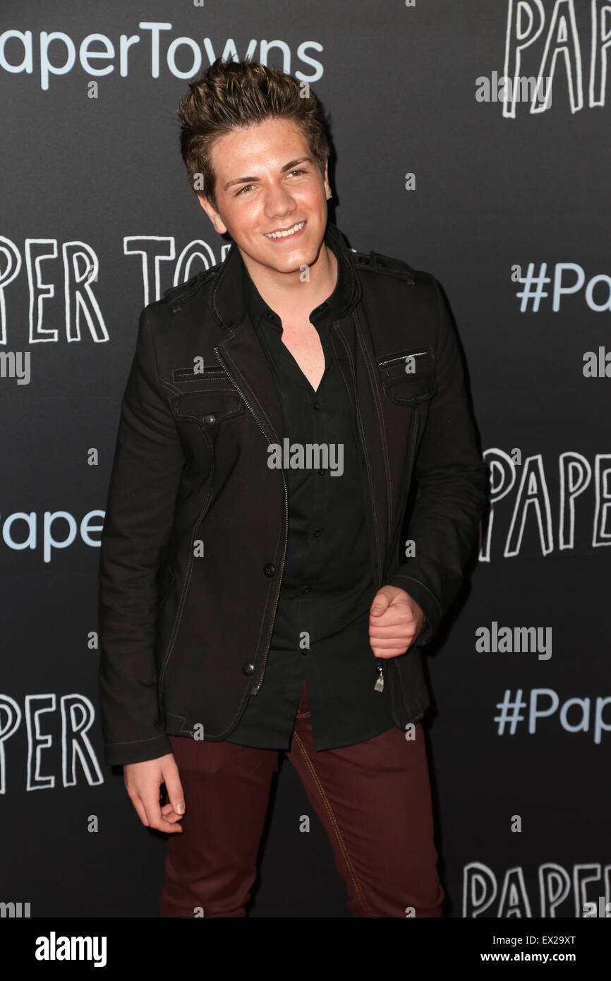 Sydney, Australia. 5 July 2015. Musician Jordan Jansen arrives on the ...