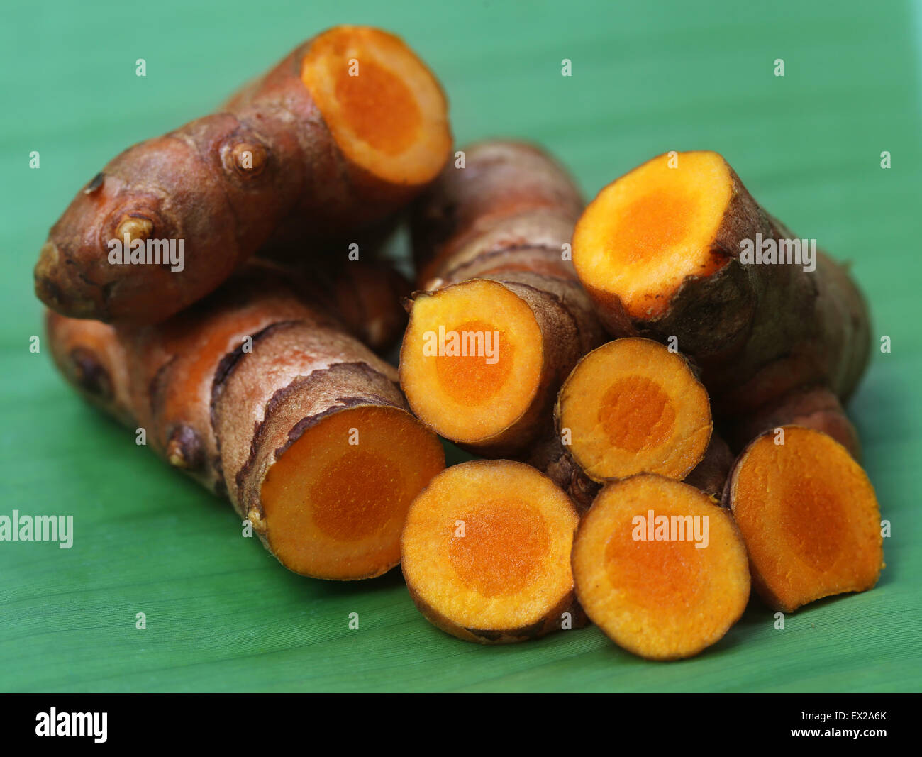 Turmeric leaf hi-res stock photography and images - Alamy