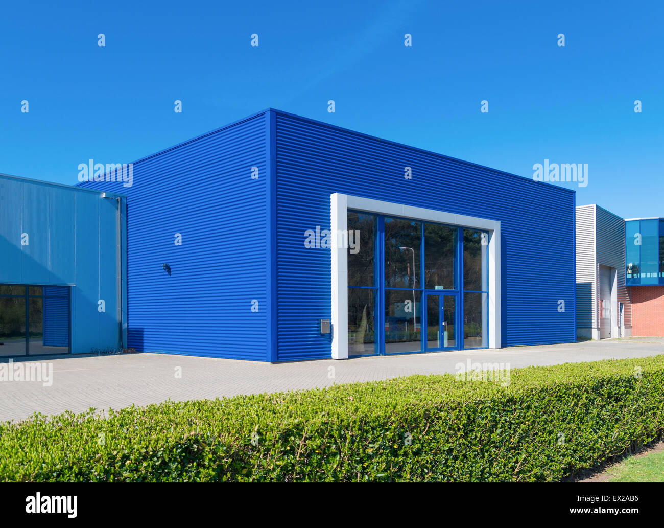 Creative Warehouse Facades Premium Photo | Facade Of A Modern