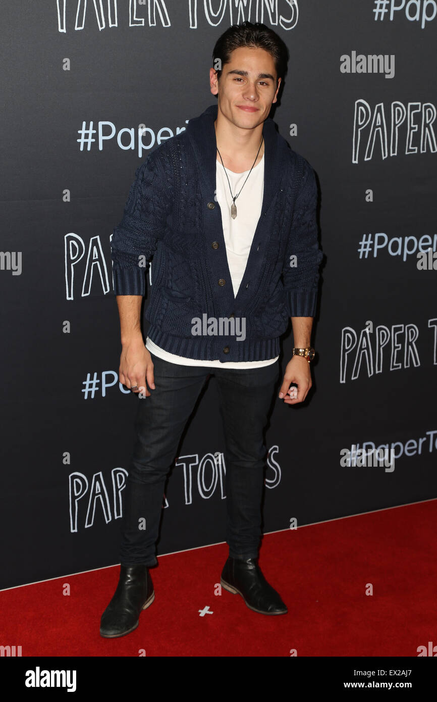 Sydney, Australia. 5 July 2015. Christian Antidormi (actor in Spartacus ...