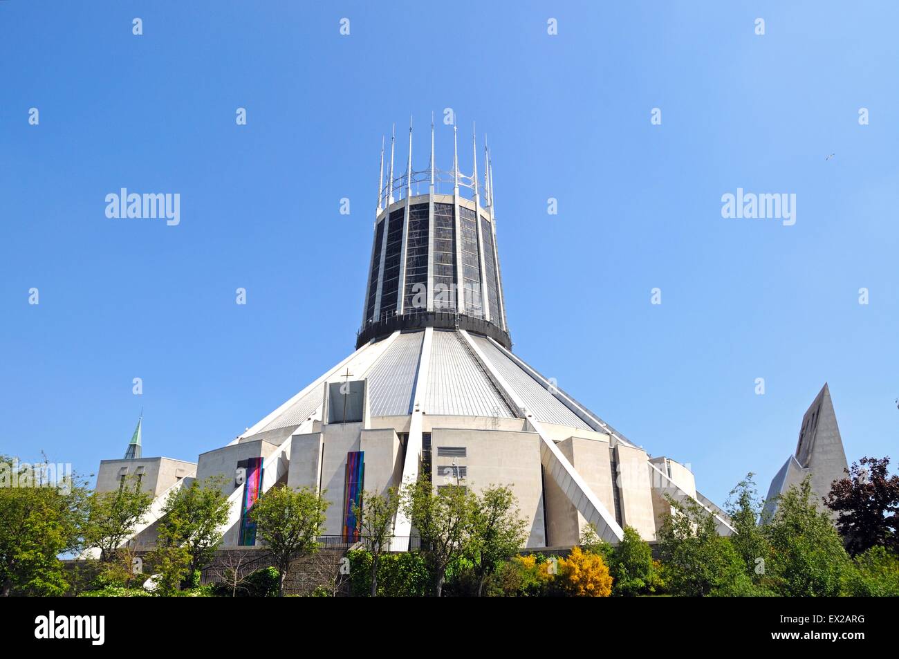 Roman Catholic Cathedral, Liverpool, Merseyside, England, UK, Western ...