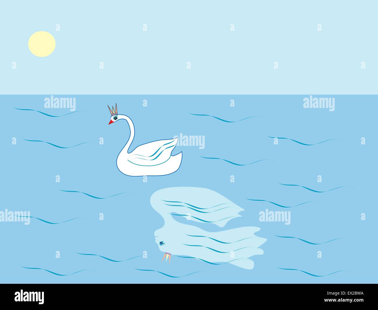 The swan princess hi-res stock photography and images - Alamy