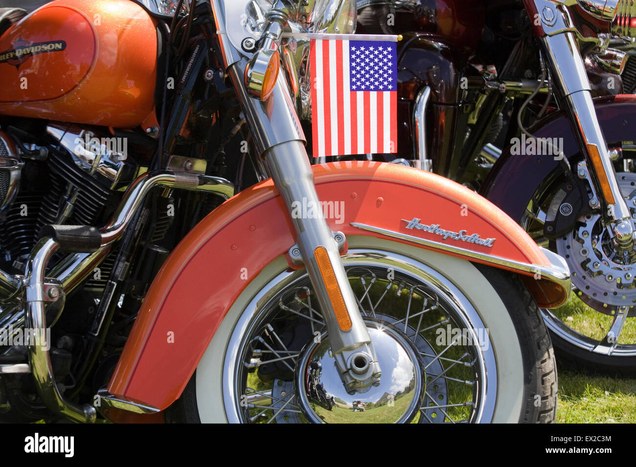 Harley Davidson motorcycle Abstract Stock Photo - Alamy