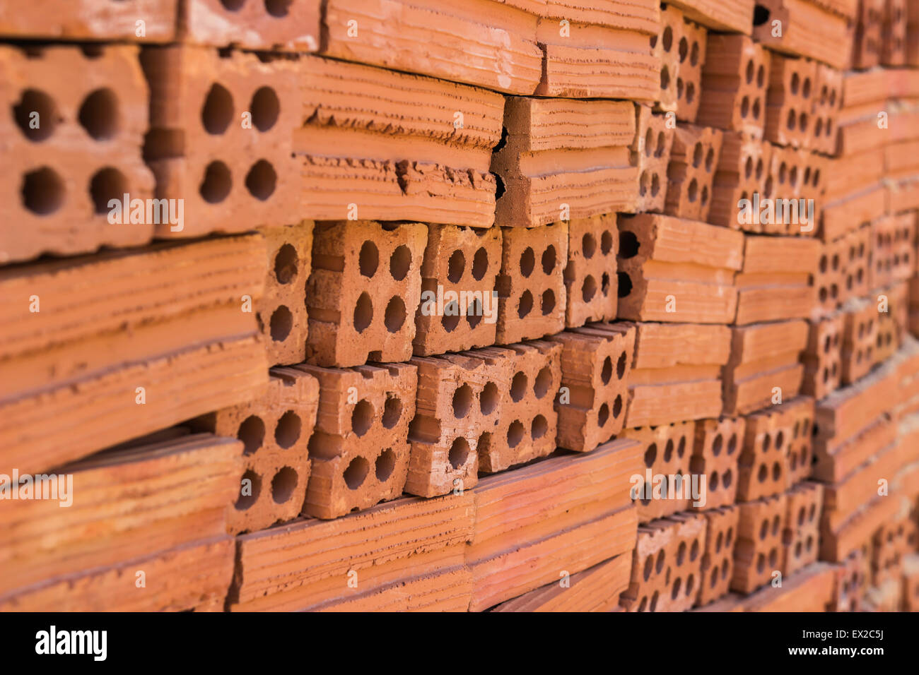 Bricks action hi-res stock photography and images - Alamy