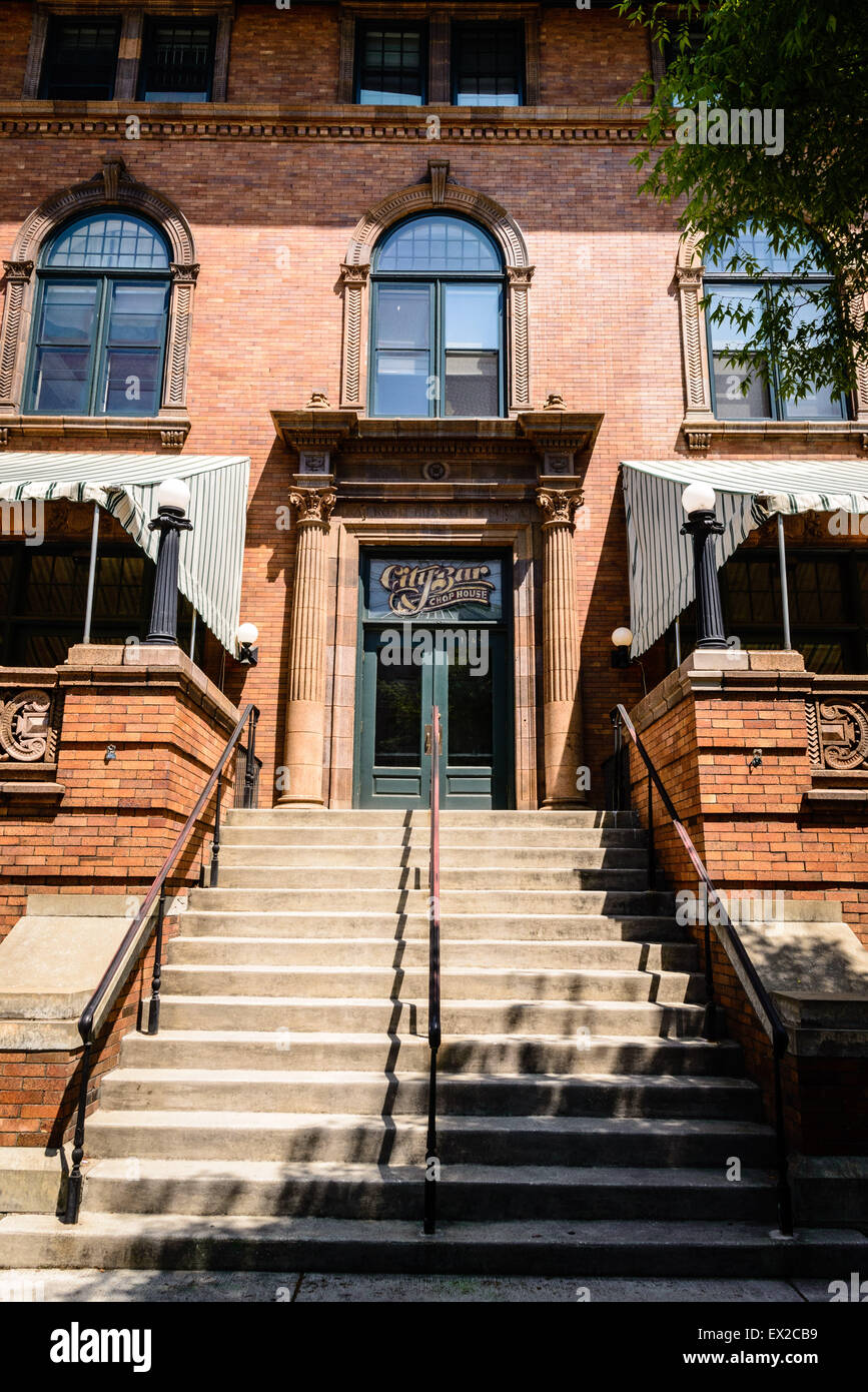 City Bar Chop House, Railroad YMCA Building, 1548 East Main Street ...