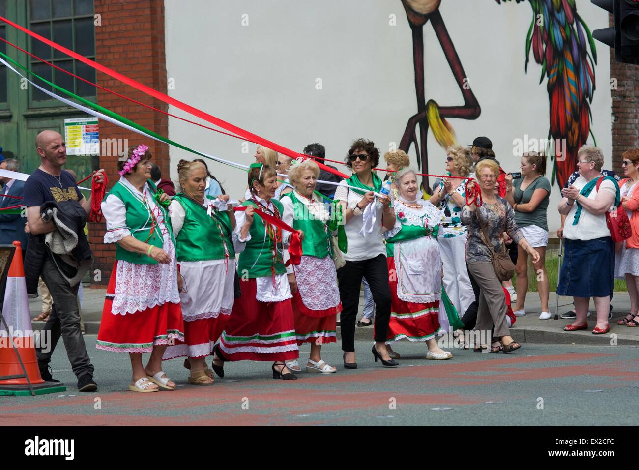 Manchester, UK. 5th July, 2015. The annual Manchester Italian ...