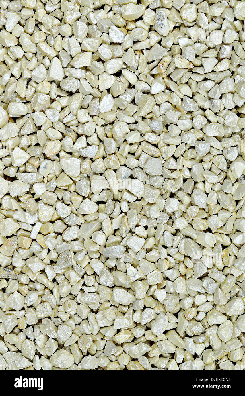 close up of beige pebbles, macro, detail, full frame, directly above ...