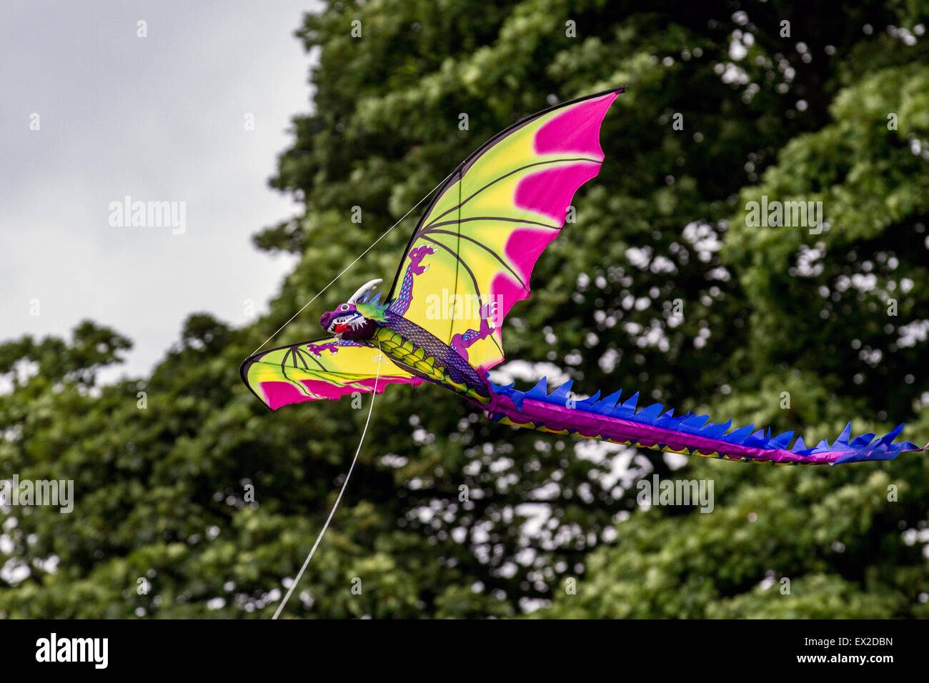 Hoghton, Lancashire, UK. 5th July, 2015. The Northern Kite Group and ...