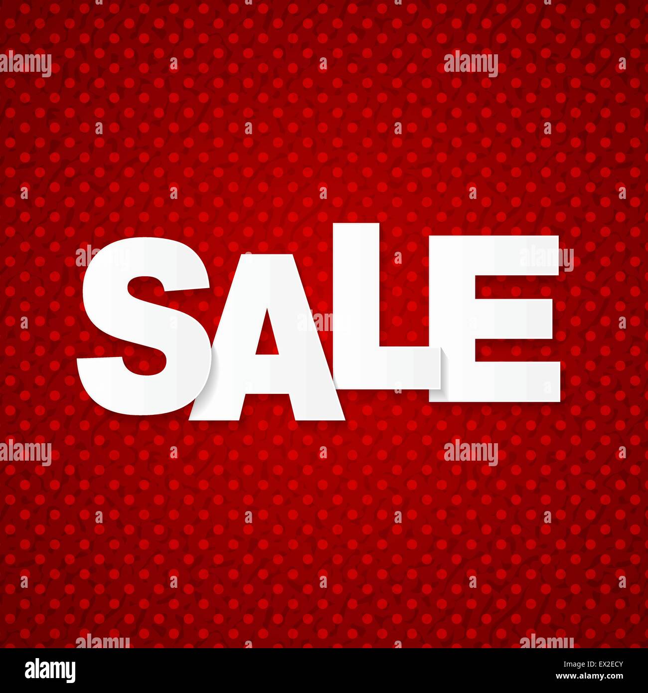 Sale Banner with Place for Your Text. Vector Illustration Stock Vector ...