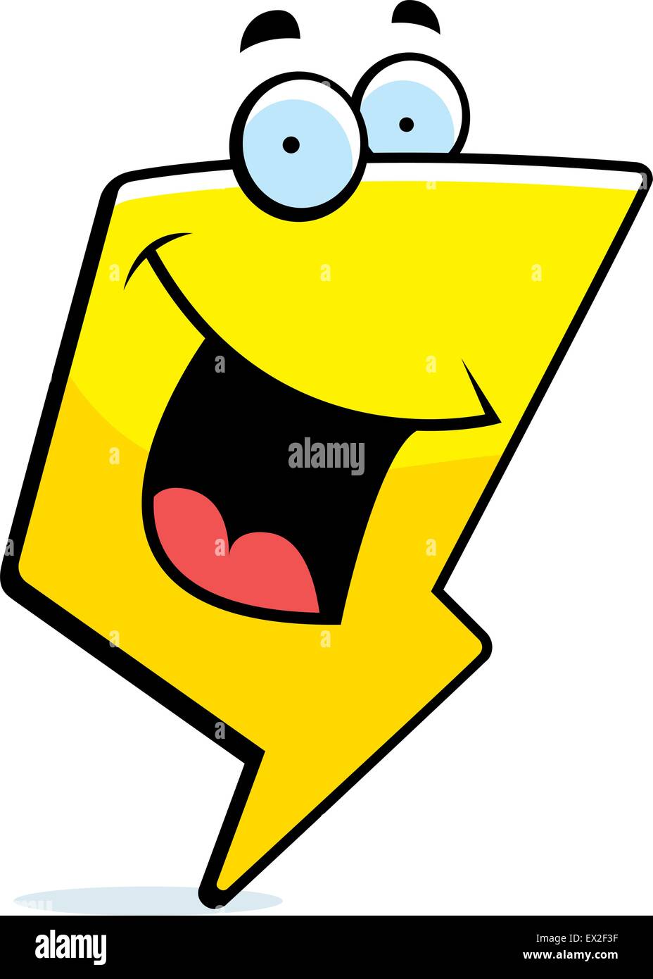 Lightning cartoon hi-res stock photography and images - Alamy