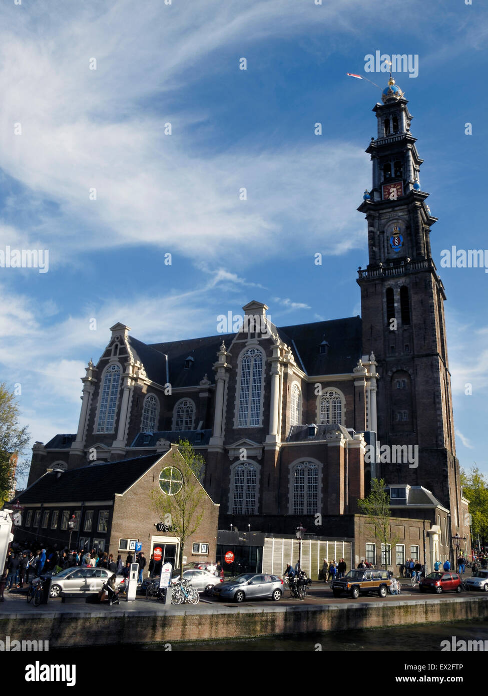 The Westerkerk, Jordaan, Amsterdam, Netherlands Stock Photo - Alamy