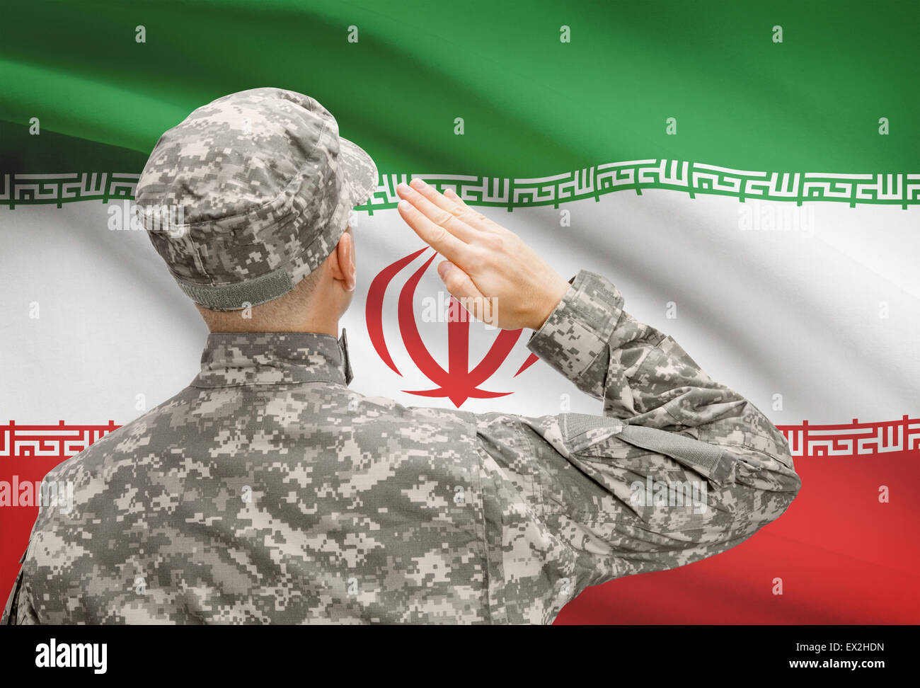 Iranian army uniform hi-res stock photography and images - Alamy