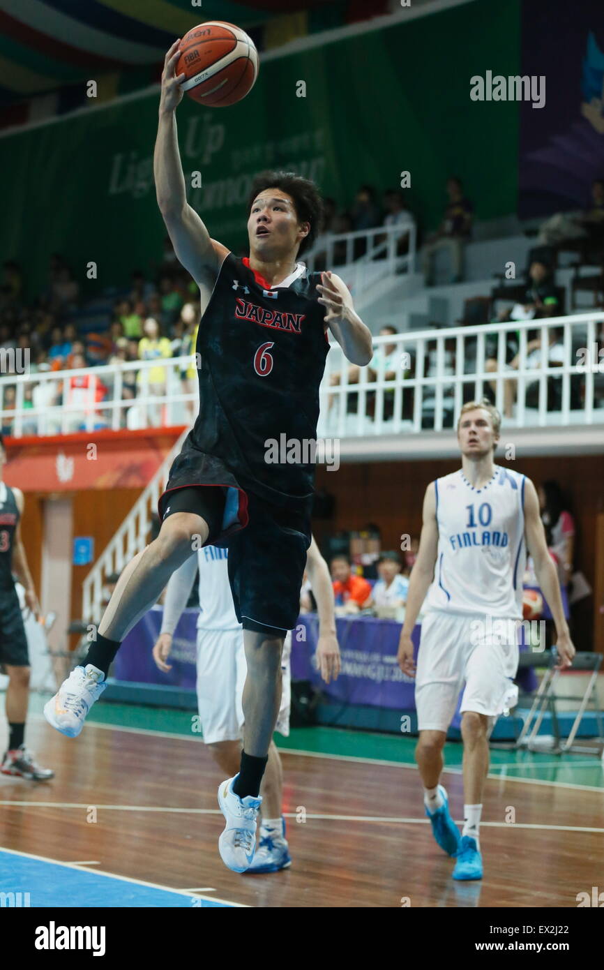Gwangju, South Korea. 4th July, 2015. Yudai Baba (JPN) Basketball : The ...