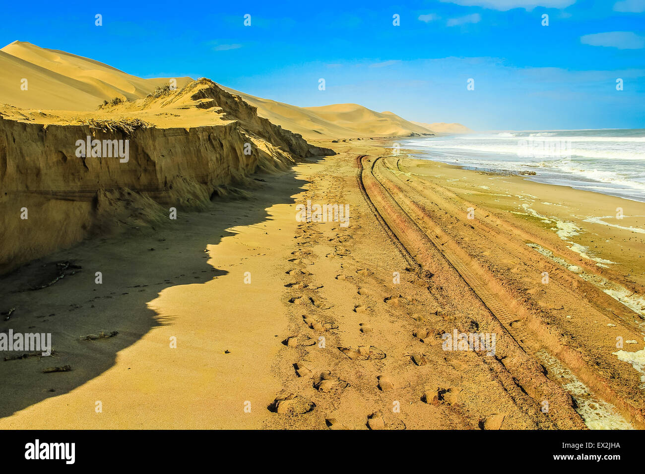 Sandwich harbour namibia beach hi-res stock photography and images - Alamy