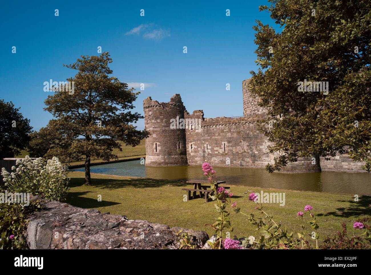 Beamaris castle hi-res stock photography and images - Alamy