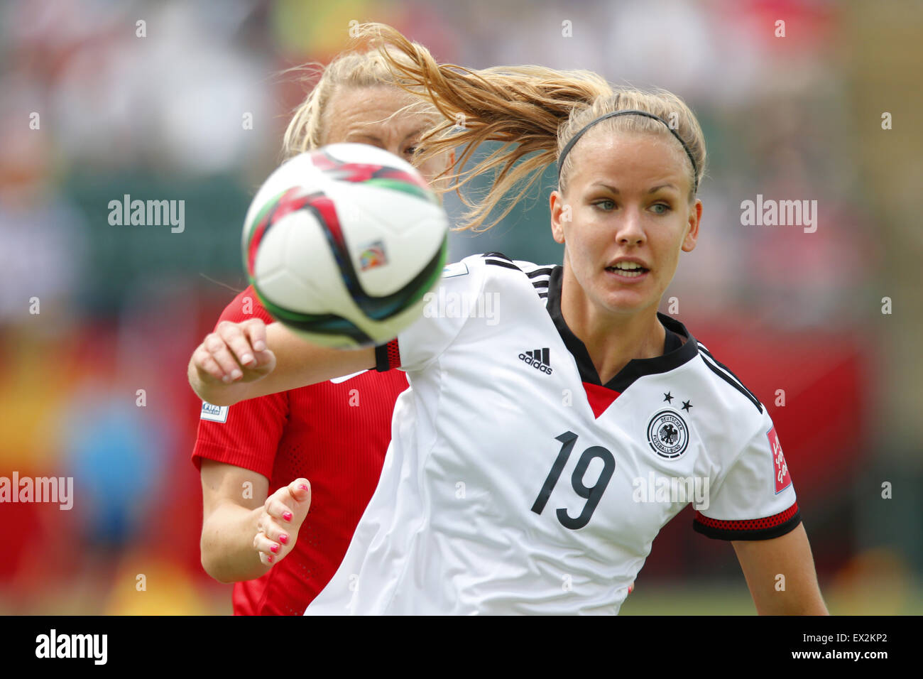 Edmonton, Canada. 4th July, 2015. Lena Petermann (GER) Football/Soccer ...