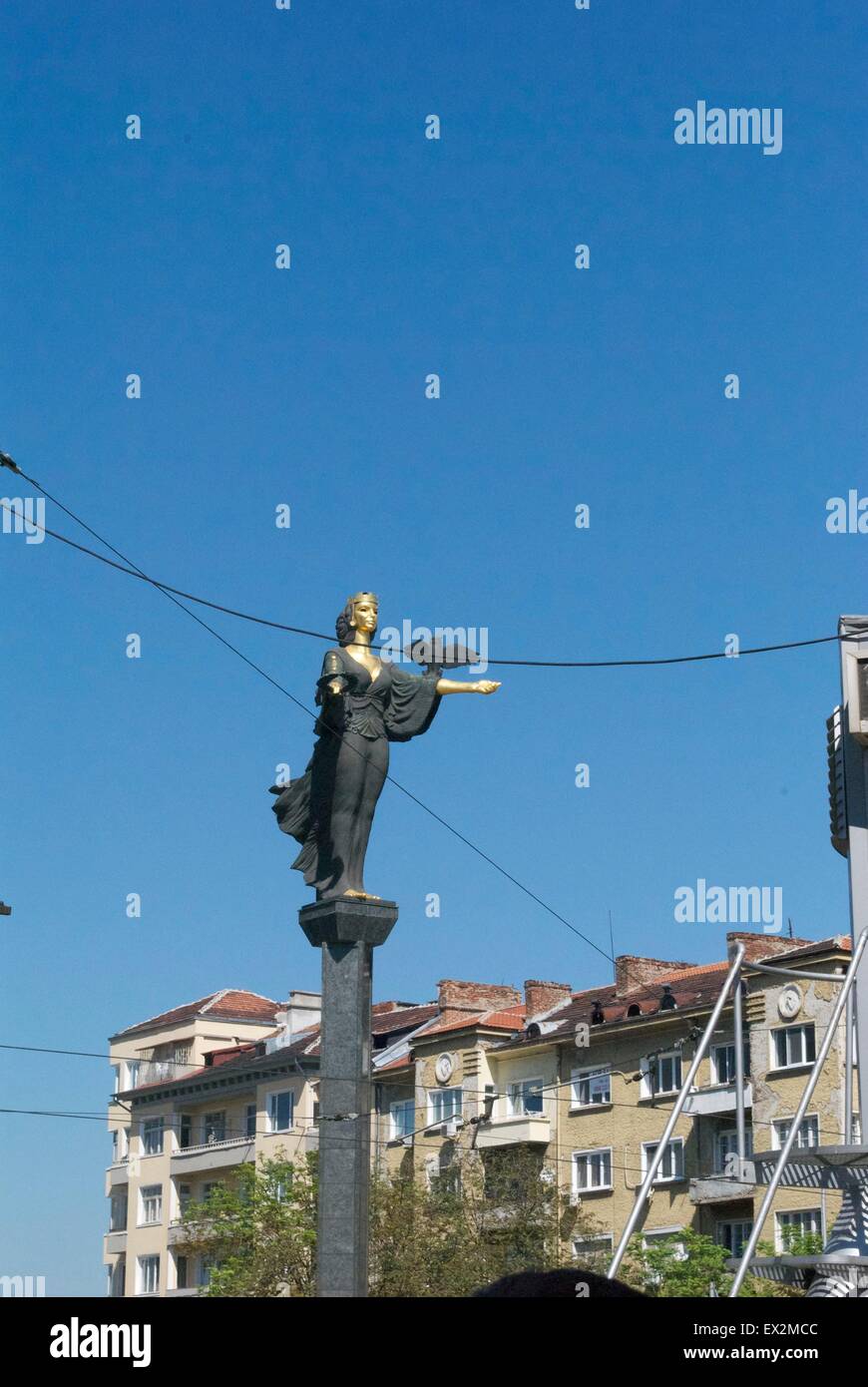 Saint Sofia statue in Sofia Bulgaria Stock Photo - Alamy