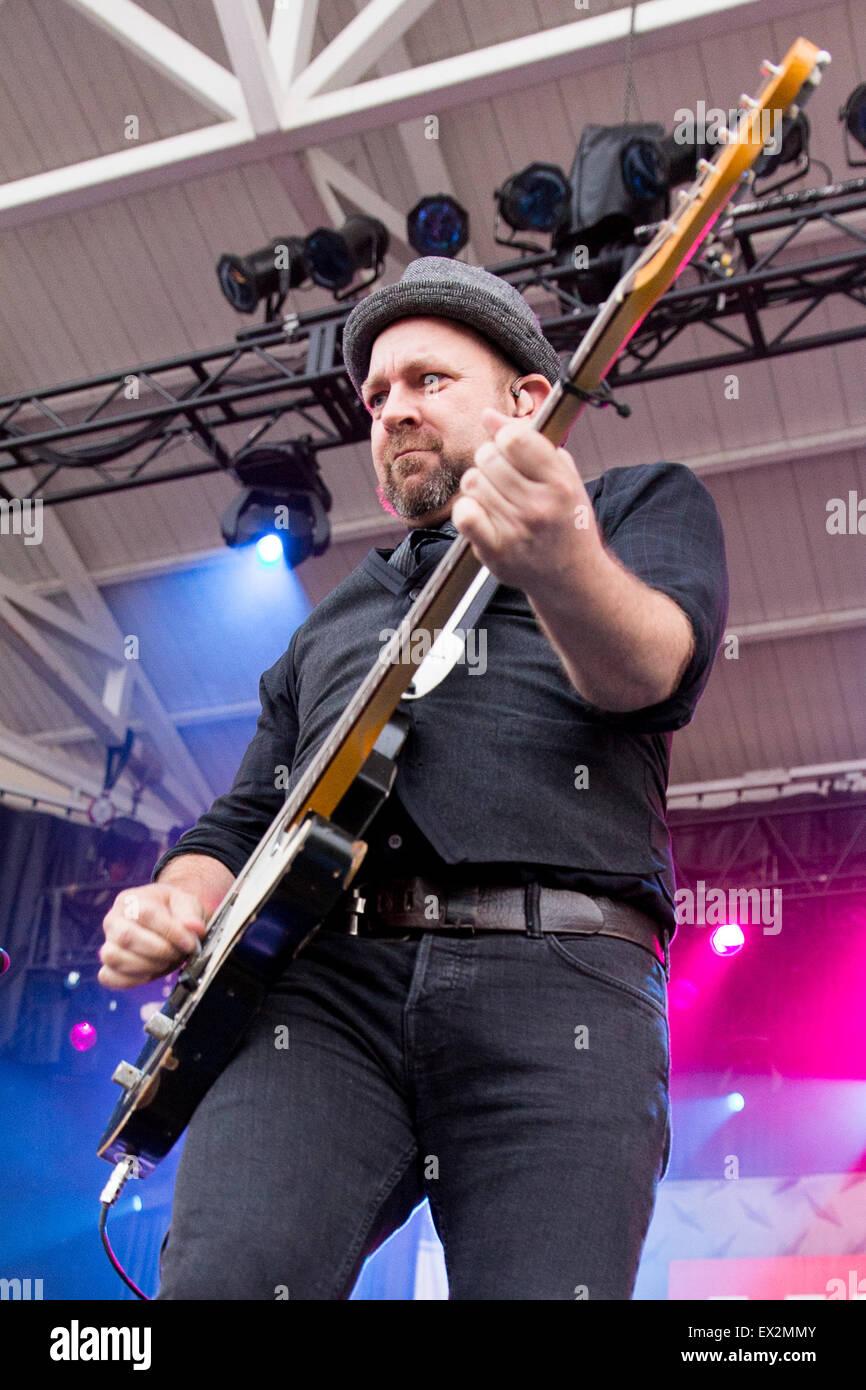 Milwaukee, Wisconsin, USA. 3rd July, 2015. Country musician KRISTIAN ...