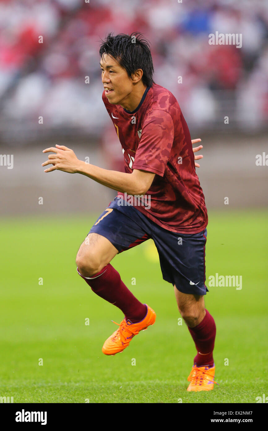 Ibaraki, Japan. 5th July, 2015. Toru Araiba Football/Soccer : A ...