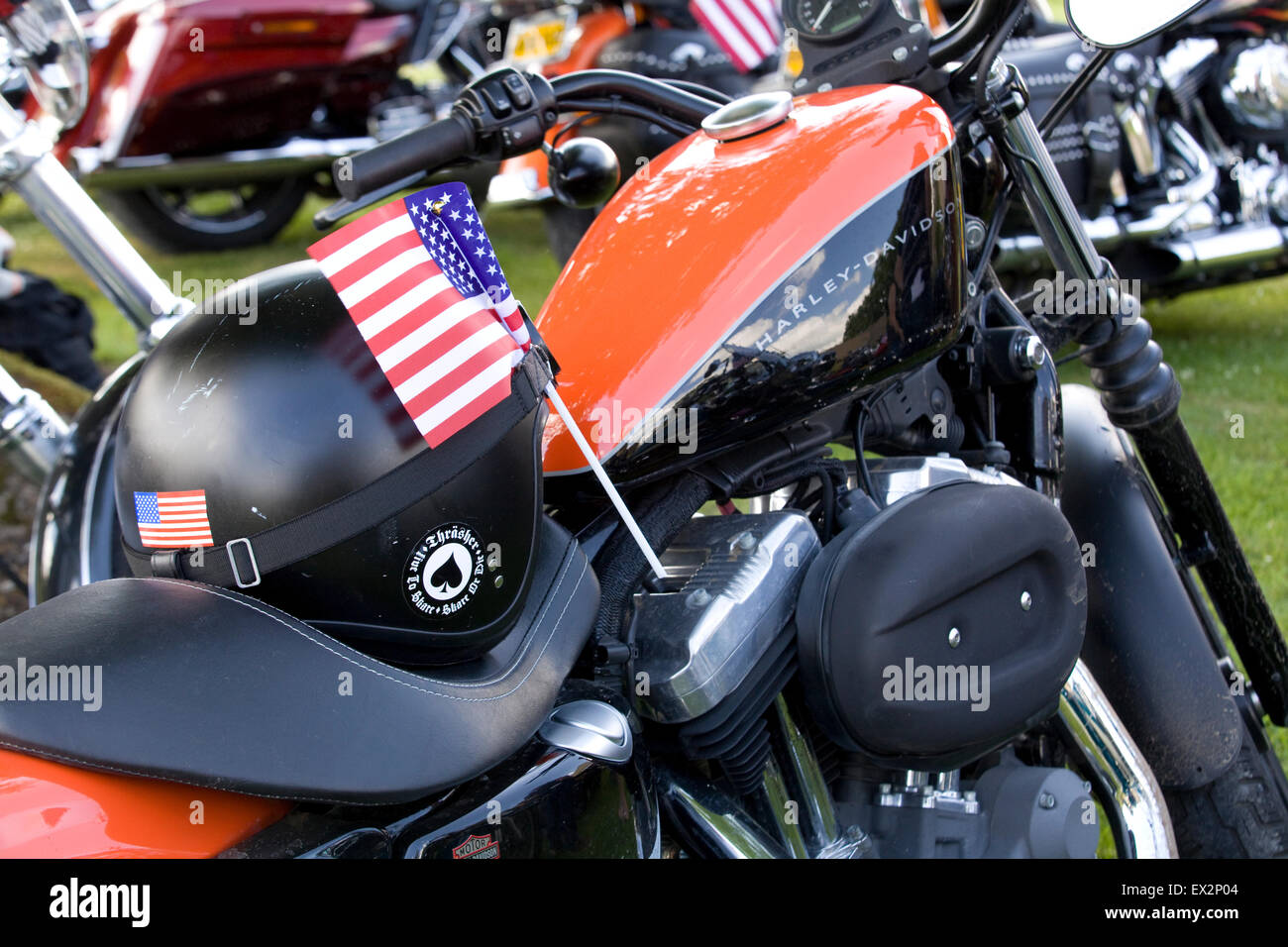 Harley Davidson motorcycle Abstract Stock Photo - Alamy