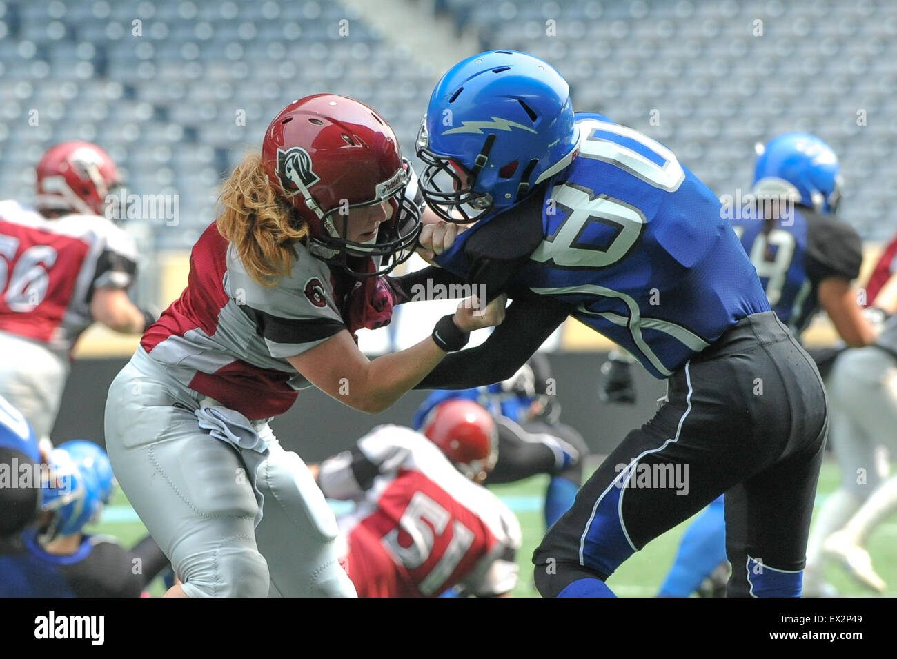 Regina Riot vs Edmonton Storm. Final game of The 2015 Western Women’s ...