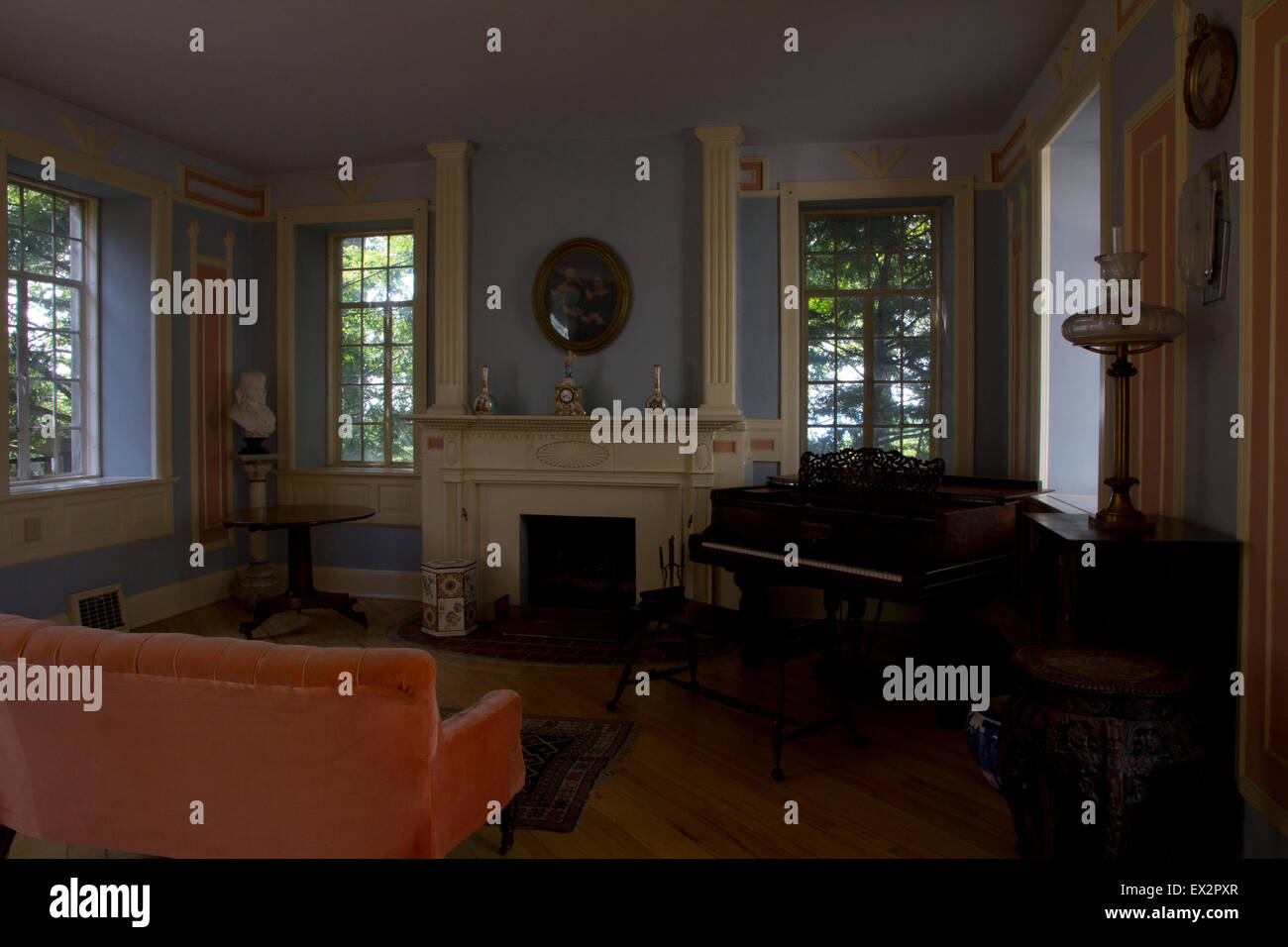 Interior, Burritt on the Mountain, located atop Monte Sano Mountain ...