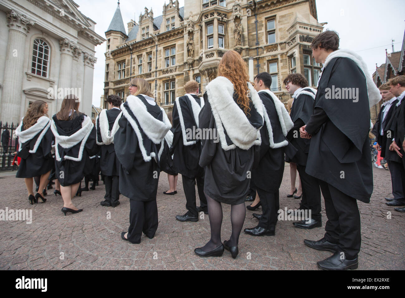 Cambridge student uniform hi-res stock photography and images - Alamy