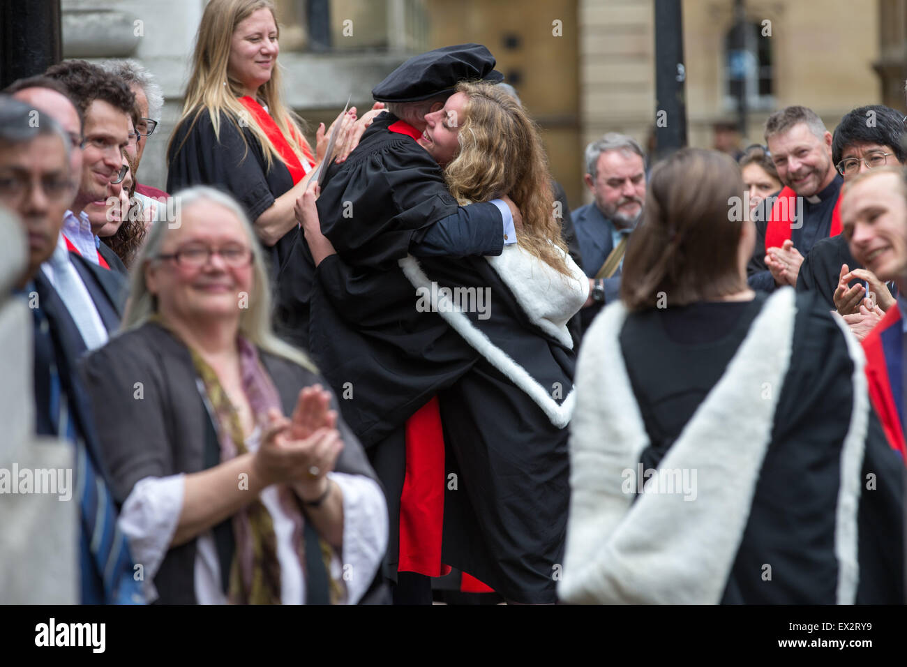 Students from Cambridge University on graduation day after passing ...