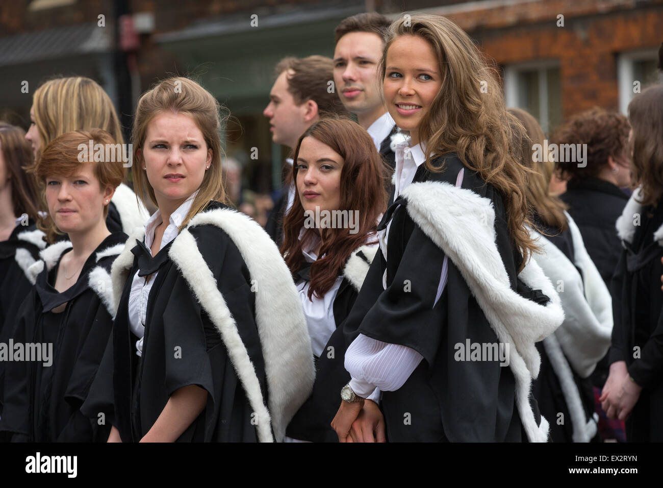 Cambridge student uniform hi-res stock photography and images - Alamy