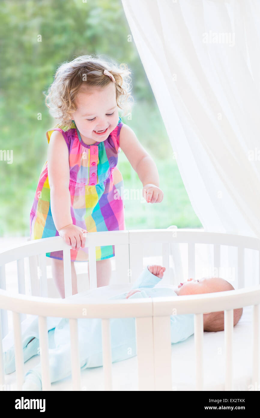 Baby Girl Round Cribs