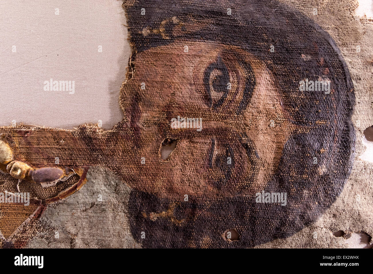 The Lady of the Vatican, linen shroud of portrait of a young lady ...