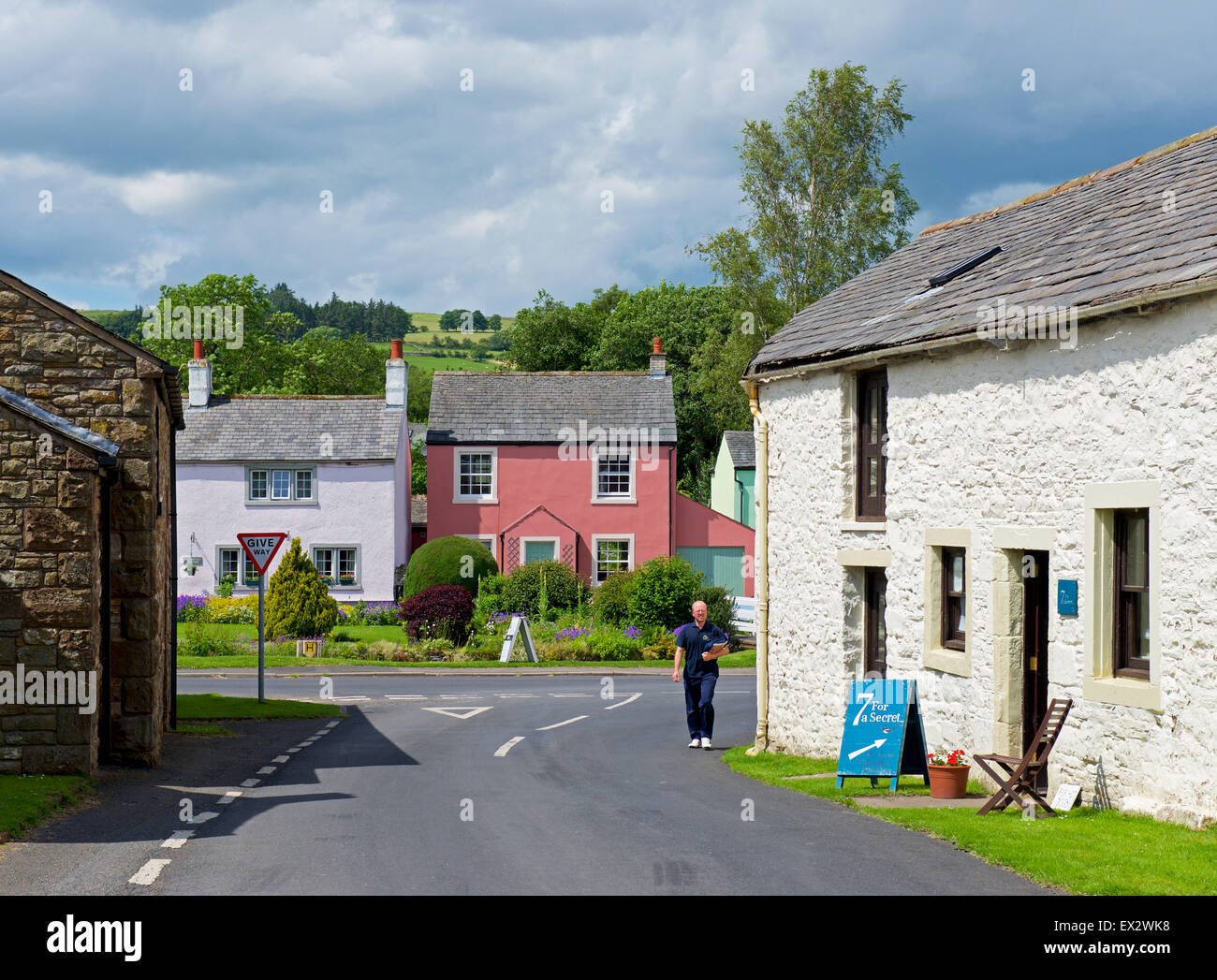 The village of Caldbeck, Cumbria, England UK Stock Photo - Alamy